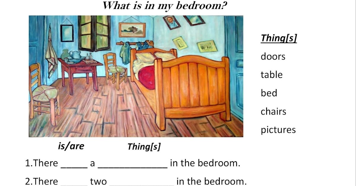 English Class : what is in my bedroom