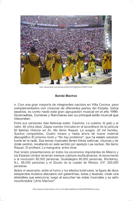 DE JALISCO PARA EL MUNDO: Banda Machos, originarios de Villa Corona ...