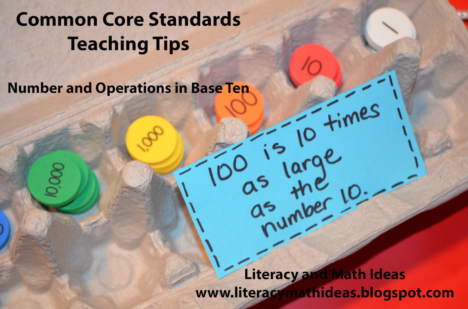 Literacy Math Ideas Common Core Math Teaching Tips Number And Literacy Math Ideas Common Core Math Teaching Tips Number And