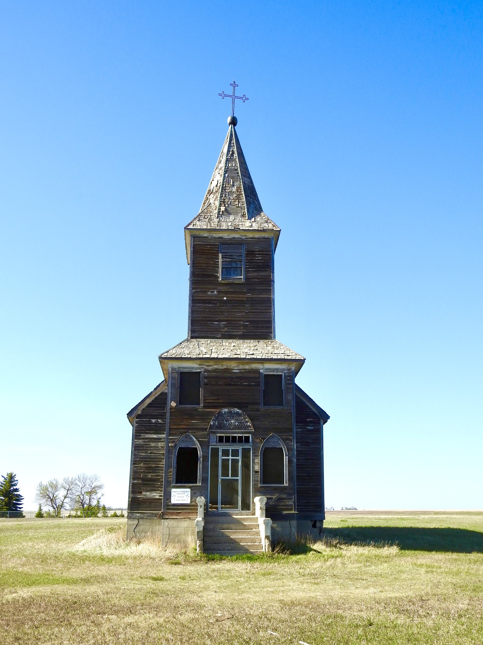 The view from here: Christ Lutheran Church Francis, Saskatchewan 1926 ...