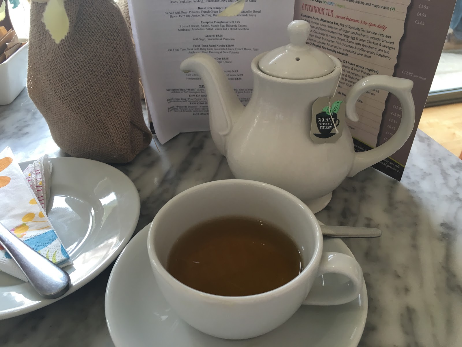 Vegan Afternoon Tea at Compton Acres - Georgie xoxo | Enchanted Living