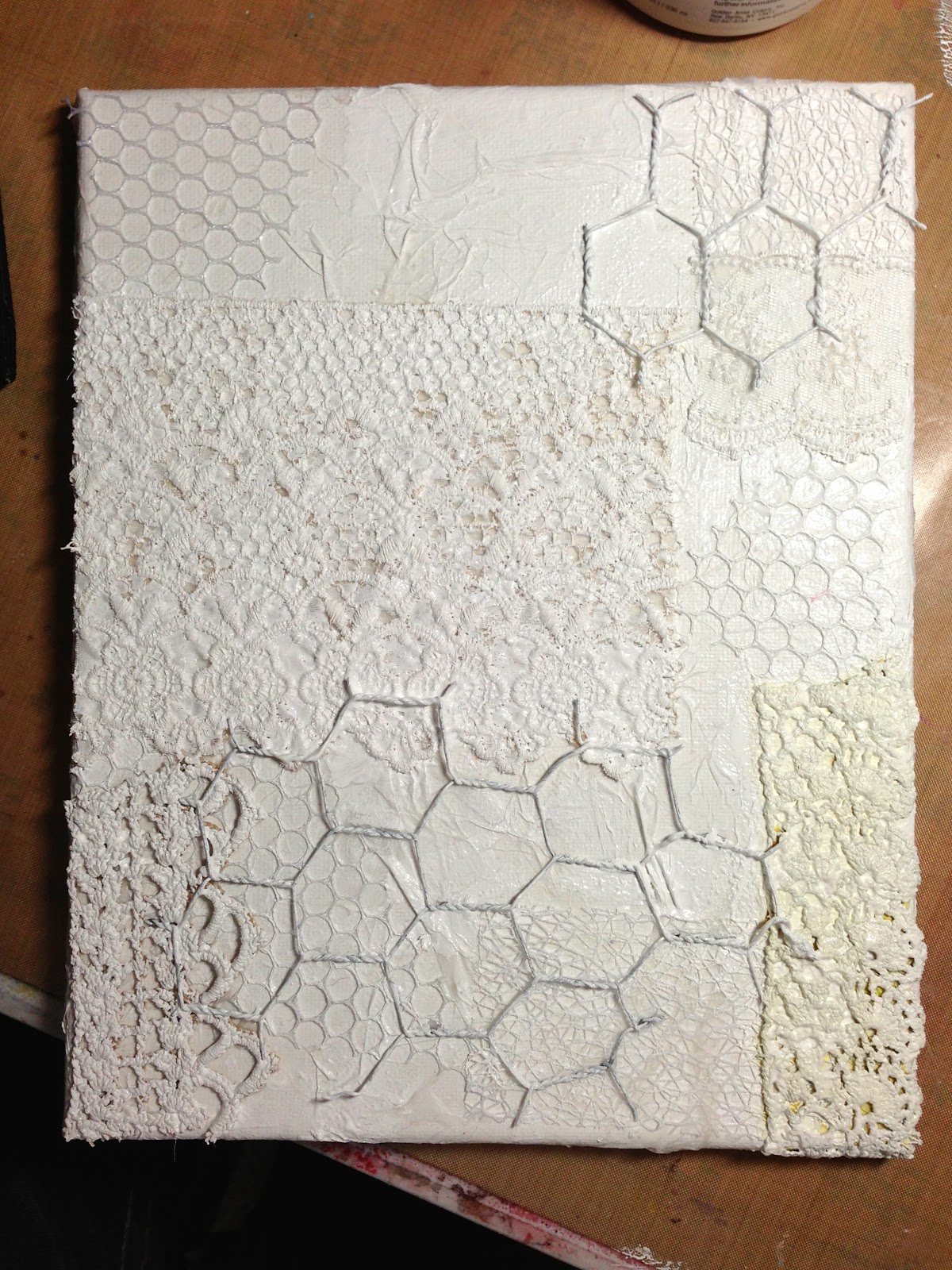 Claudine's Art Corner: My First Canvas EVER!!!!