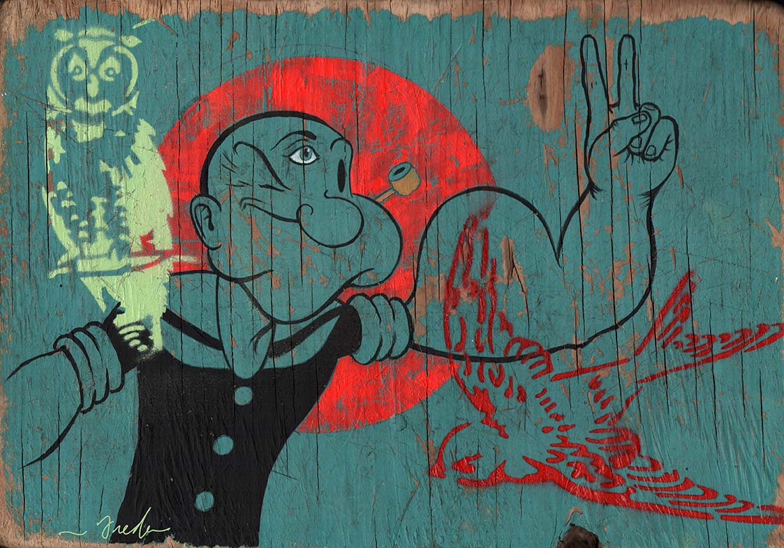 Exposição celebra os 85 anos do Popeye com homenagens de diversos ...