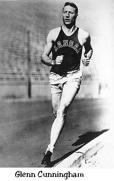 The History Nut of Missouri: Glenn Cunningham