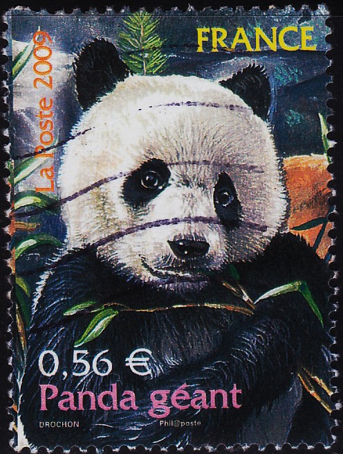 Heritage of Indian stamps site: Panda on stamps