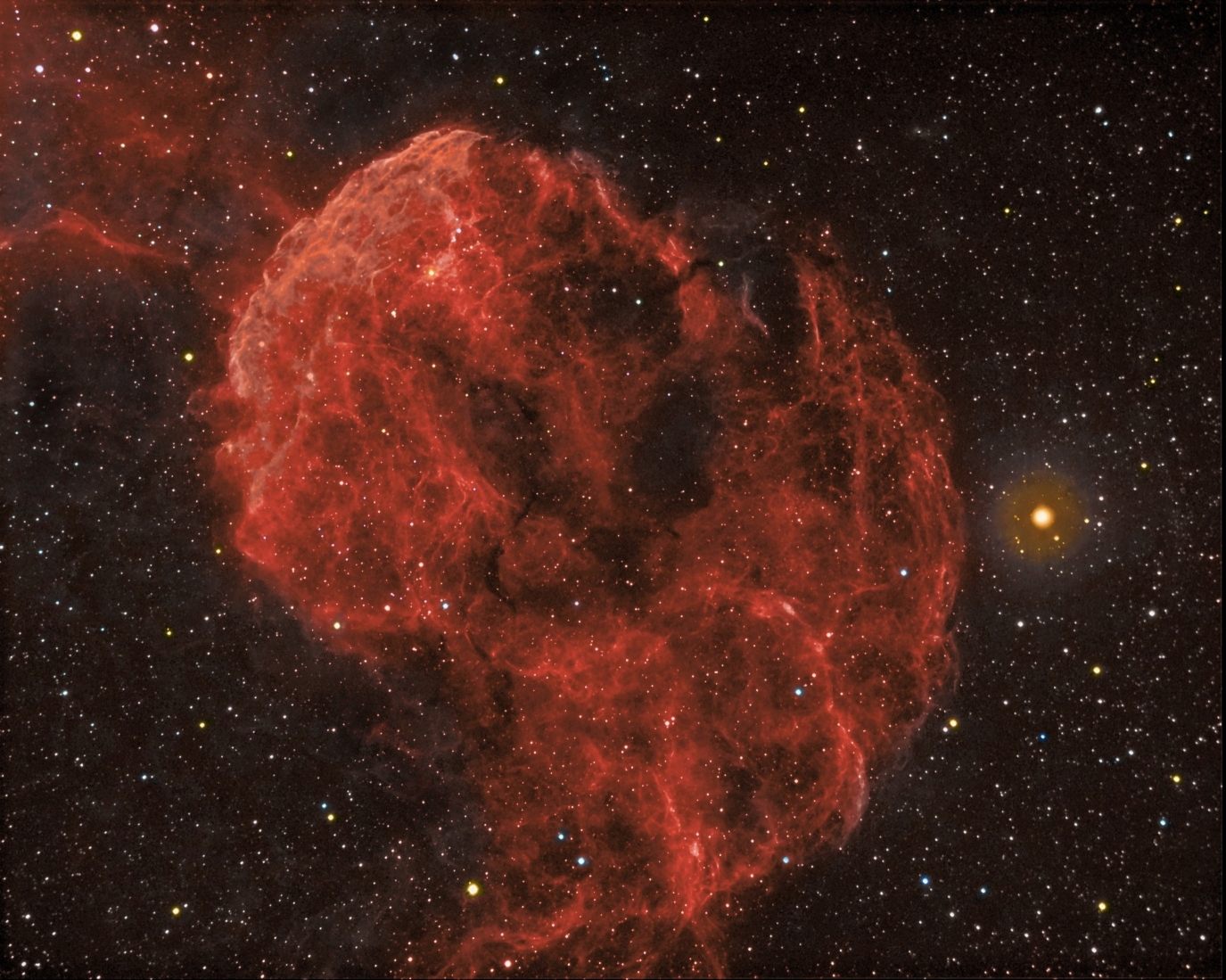 Halling Skies: IC 443: The Jellyfish Nebula...