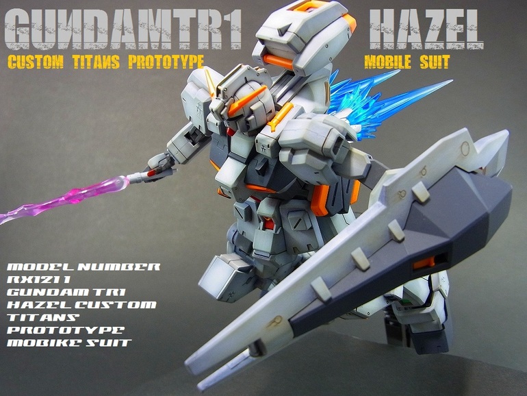 Build and Shoot: GUNDAM TR-1 HAZEL: CUSTOM BUILD
