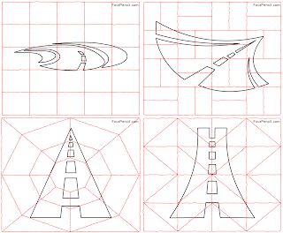 Four grid: Free printable Road grid line drawing worksheet/activity for ...