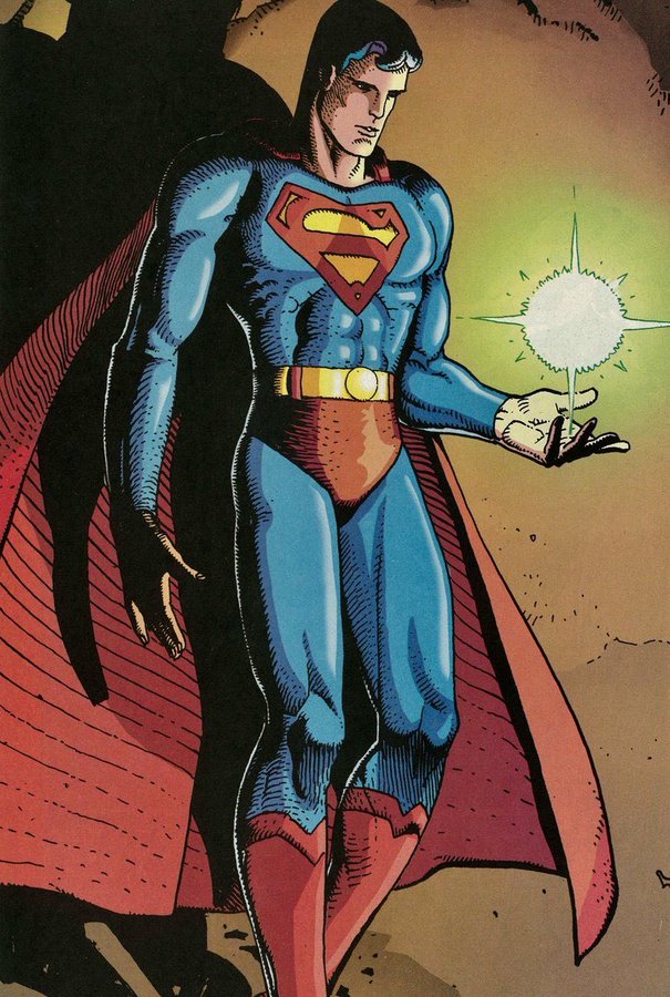 Fishermagical Thought: Superman Sunday! Superman Art by Moebius