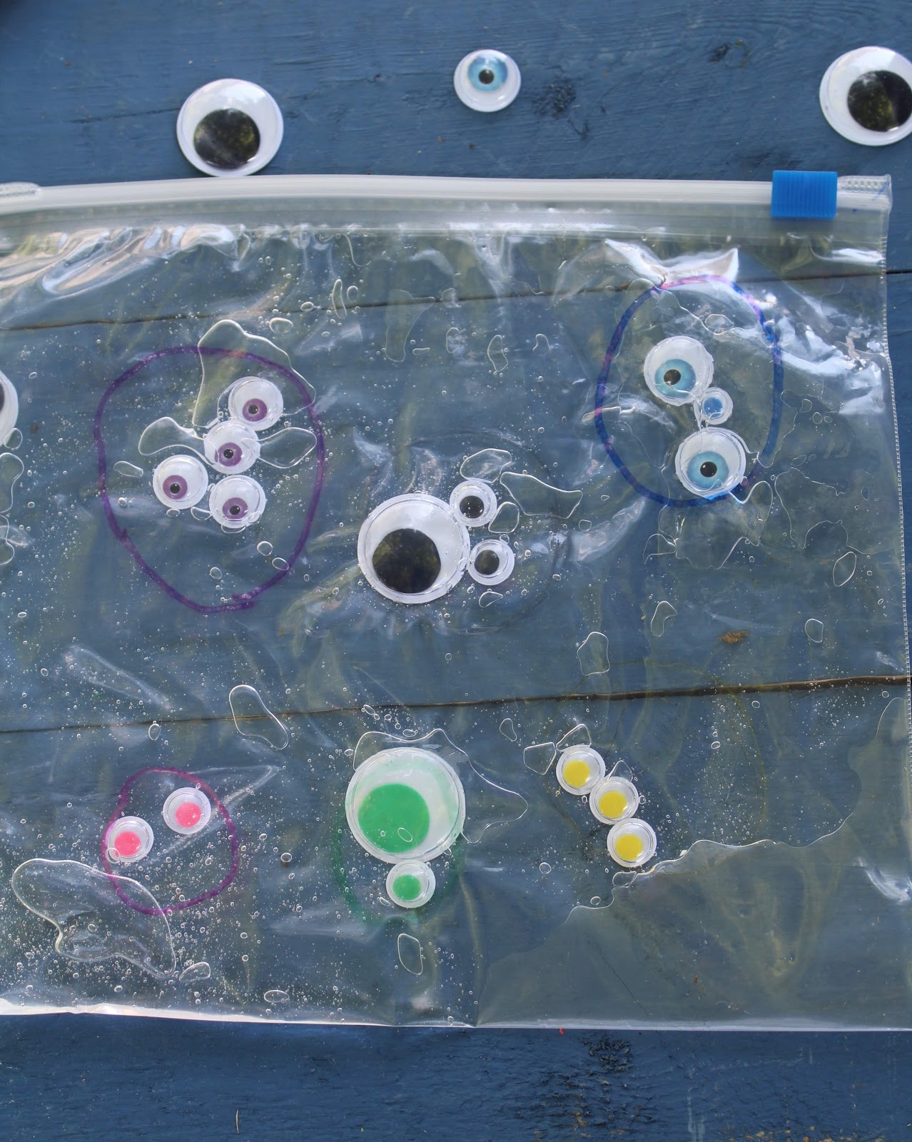 Sweet Silly Sara: Creepy Eye Sorting Bag