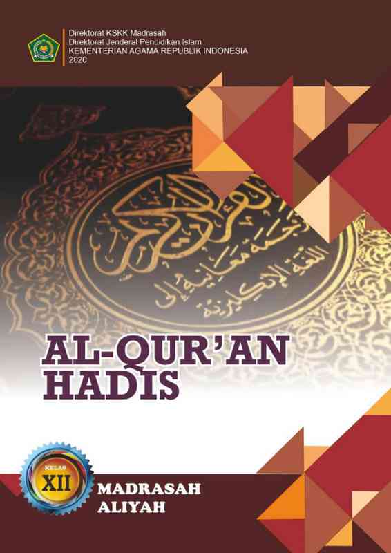 Download Buku Al Quran Hadis Ma Sesuai Kma 183 2019 Ayo Madrasah