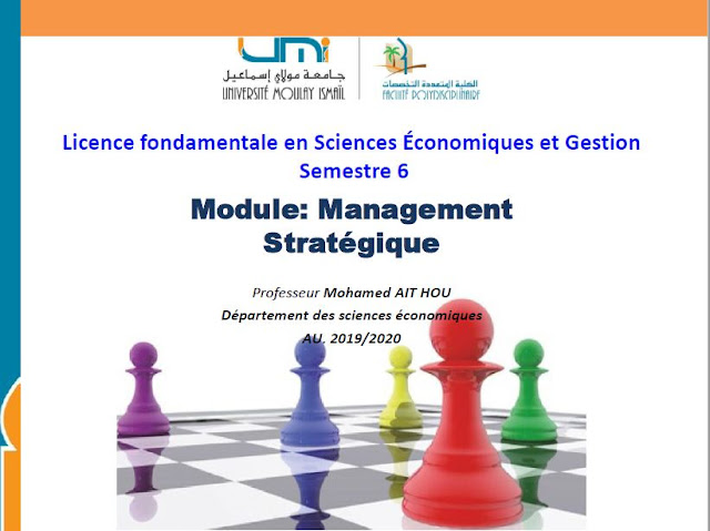 Management stratégique S6 pdf