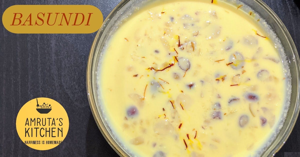 BASUNDI - INDIAN SWEET