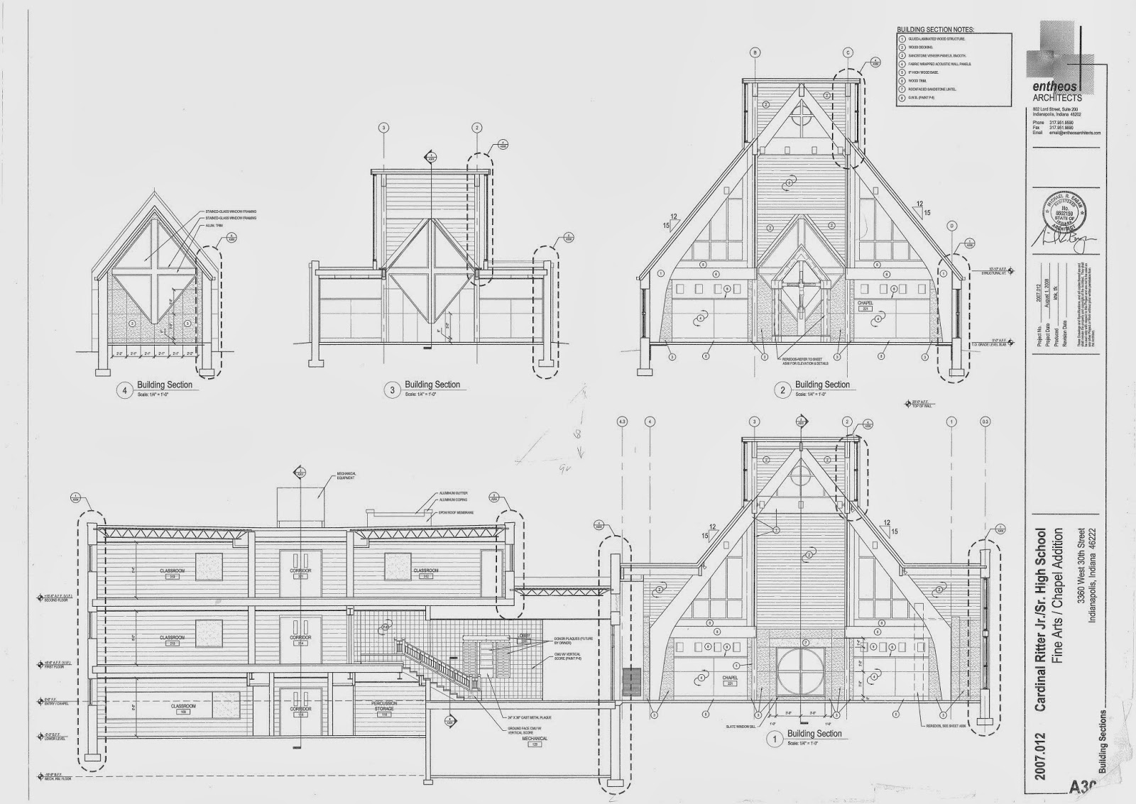 glass case of emotion: Cardinal Ritter High School