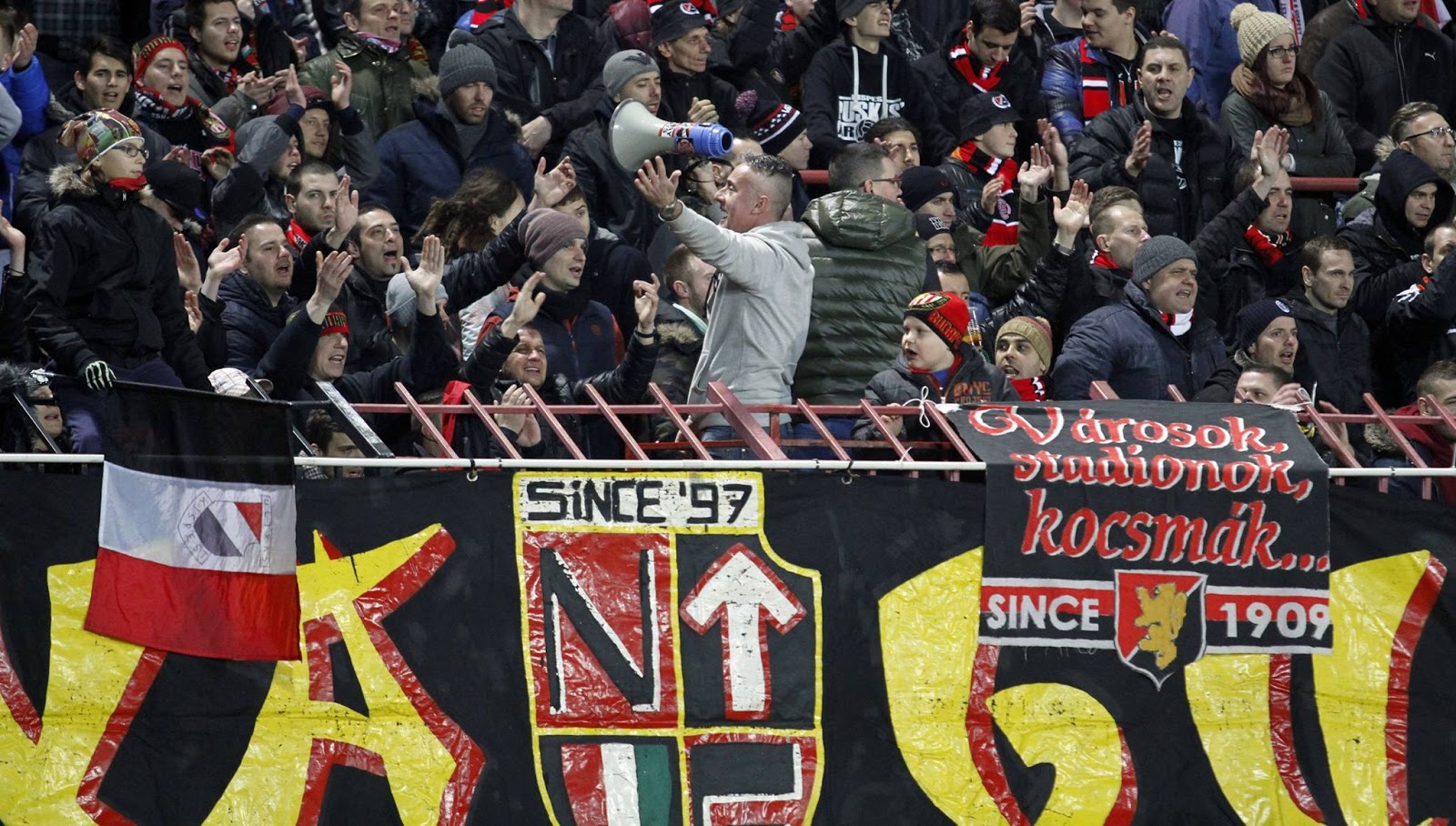 Ultras & Hooligans: Kispest Bp. Honvéd - Ferencváros 2017.03.01.