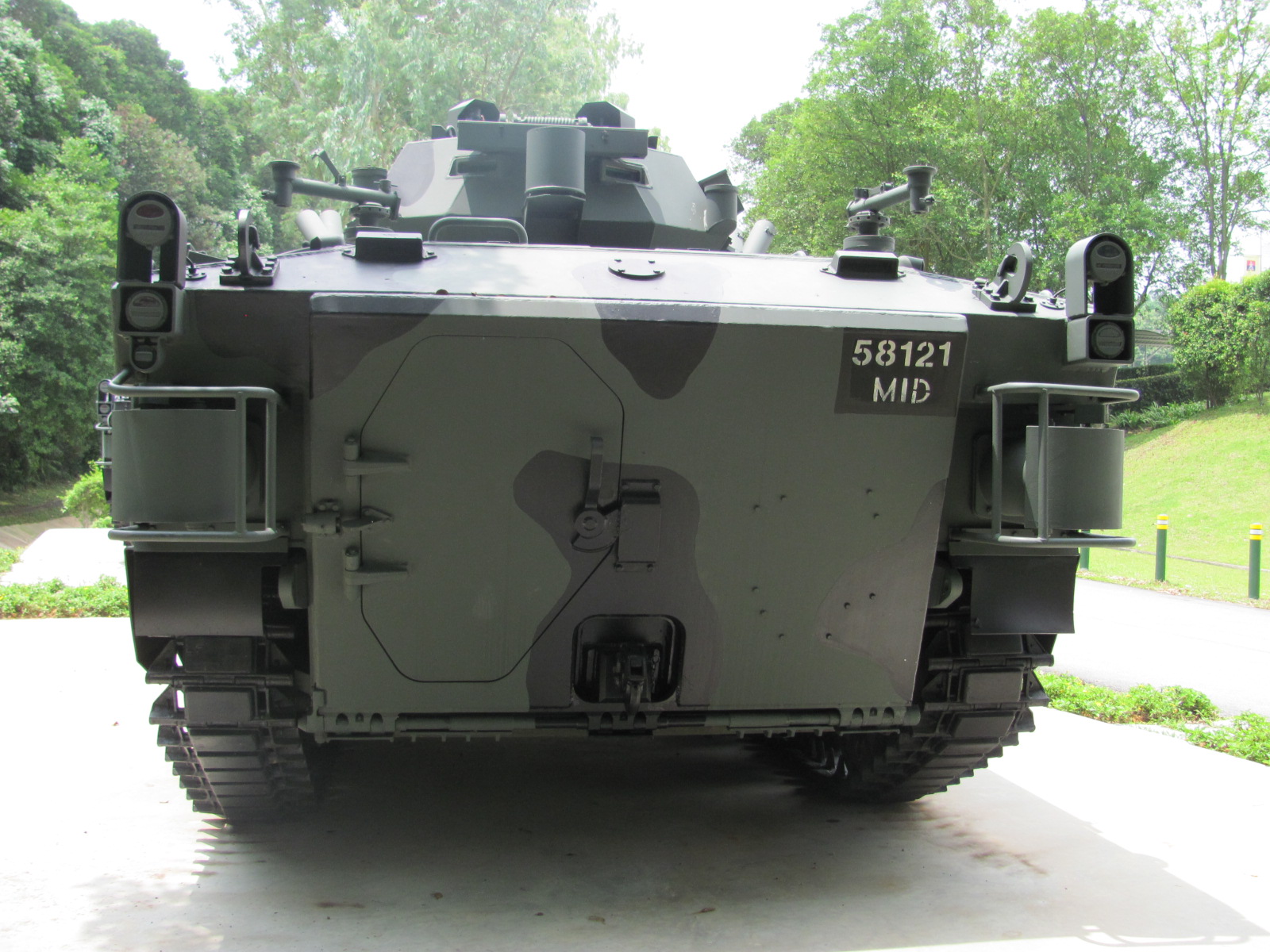 Singapore Scale Modelling: AMX-10P at the Singapore Army Museum