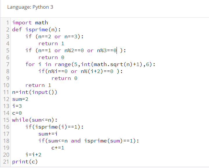 Consecutive Prime Sum