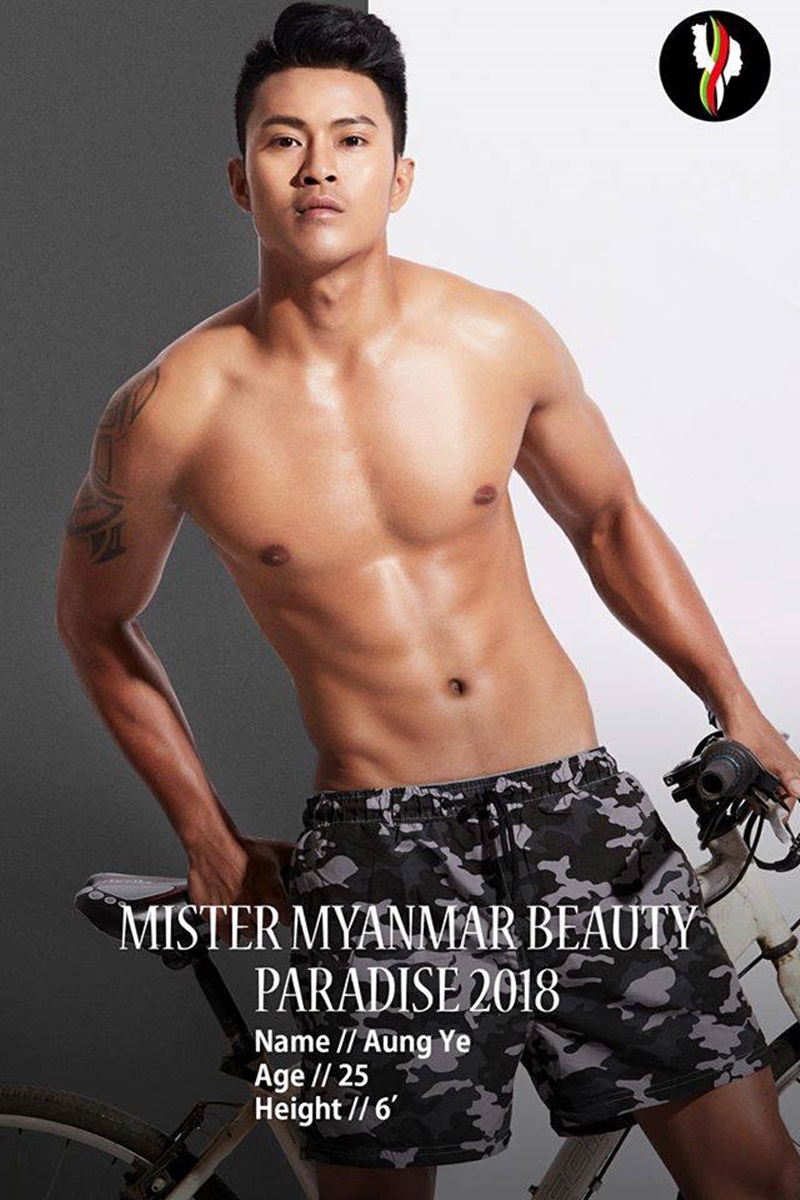 Grand Boyzone: Mister Myanmar Beauty Paradise 2018 :Contestants
