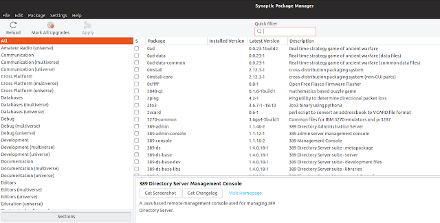 Cara Menghapus Aplikasi di Ubuntu menggunakan Synaptic Package Manager ... Cara Menghapus Aplikasi di Ubuntu menggunakan Synaptic Package Manager ...