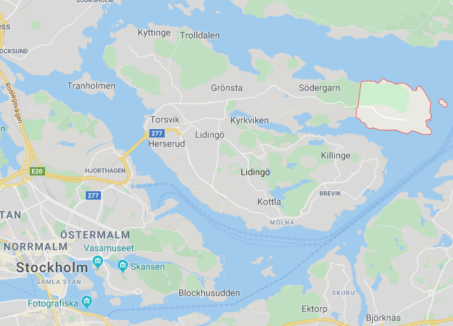 Elfvik Lidingö, Stockholm, Sweden