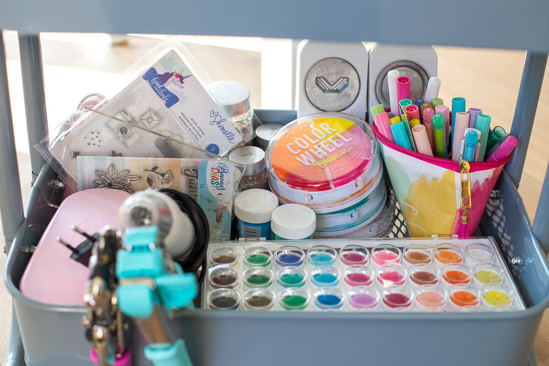 Bea Valint: How to Set Up a Portable Craft Space