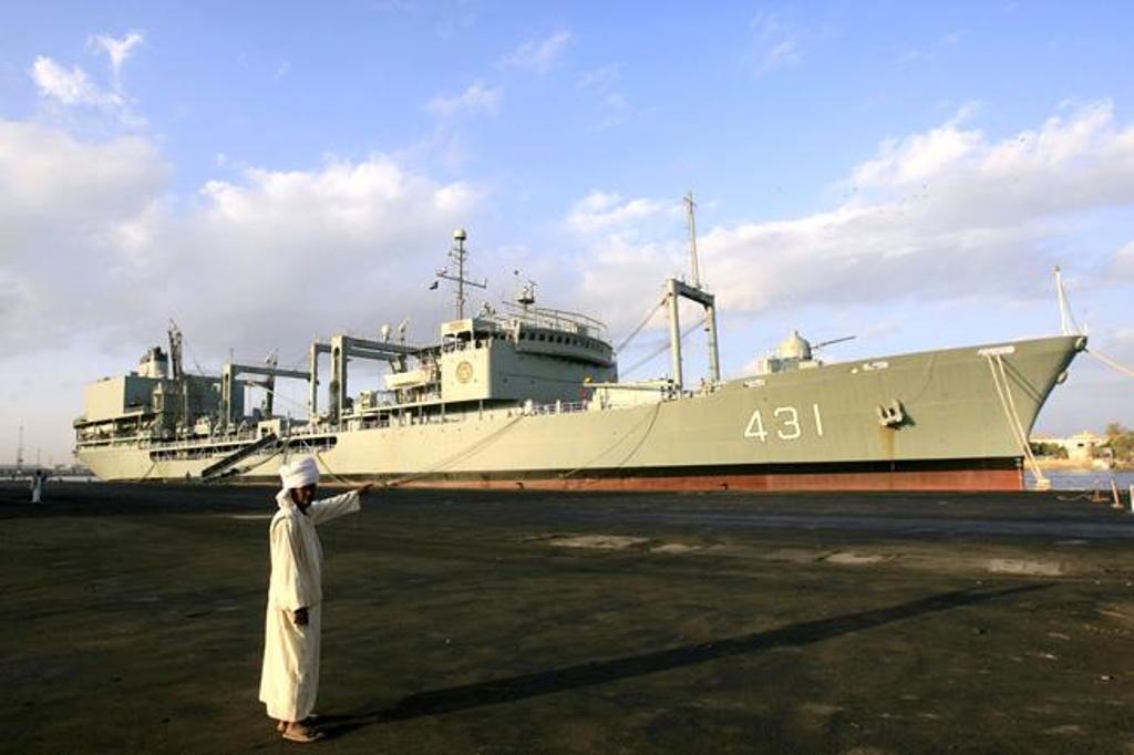 Iranian Corvette & Kharg 431 Replenishment Ship Visits Sudan | Global ...