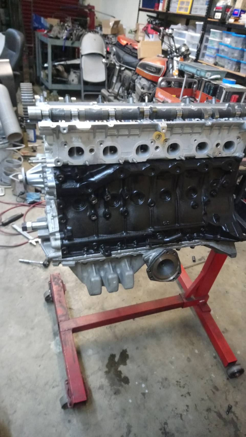 Big Bird 2 Updates : BB2 Engine Going Together - Nissan Skyline GT-R s ...