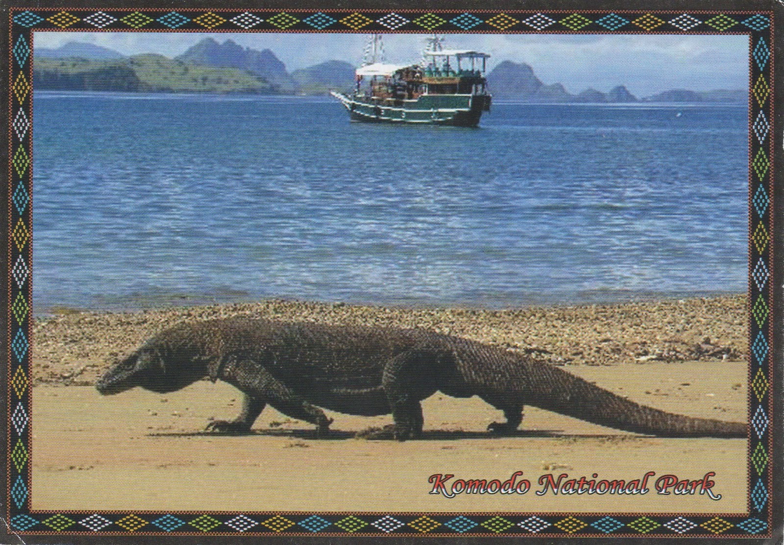 UNESCO postcards collection by dannyozzy: Komodo National Park