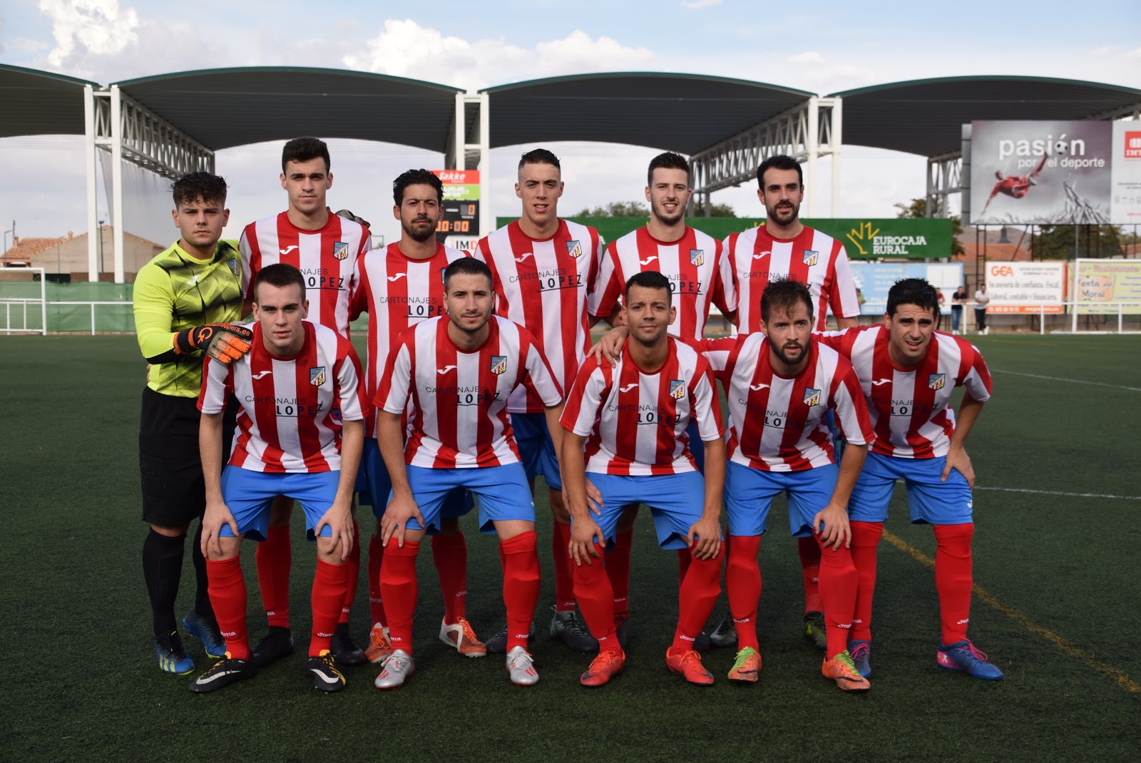 Javi Peña sigue otra temporada de rojiblanco en el Socorro