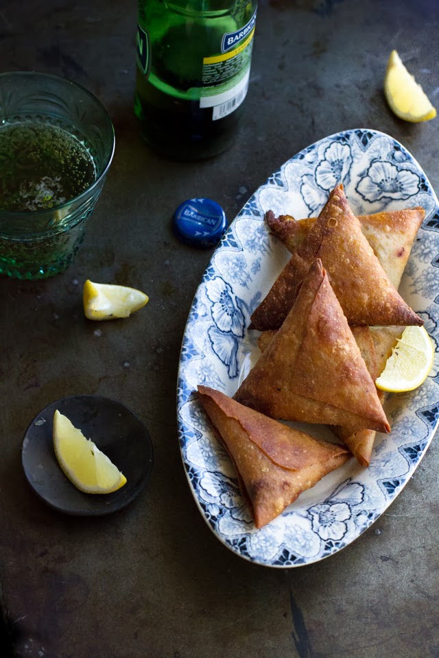 Spicy Minced Meat Samosas | Journey Kitchen