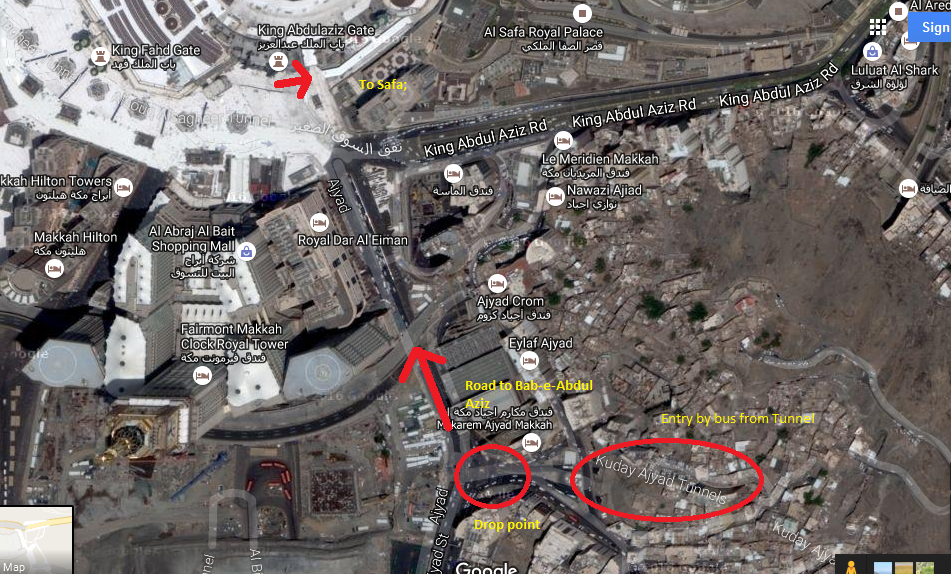 Hajj/Makkah Maps & Directions - Hajj Guide