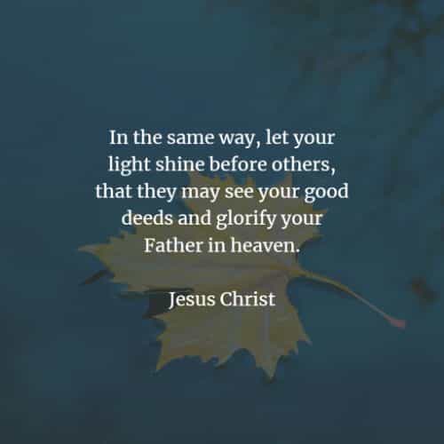 40 Famous quotes and sayings by Jesus Christ