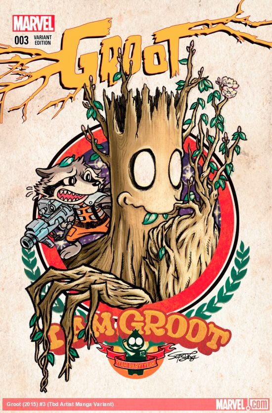 MARVEL Manga Variant - Groot Superlog Ver. (Good Smile Company)