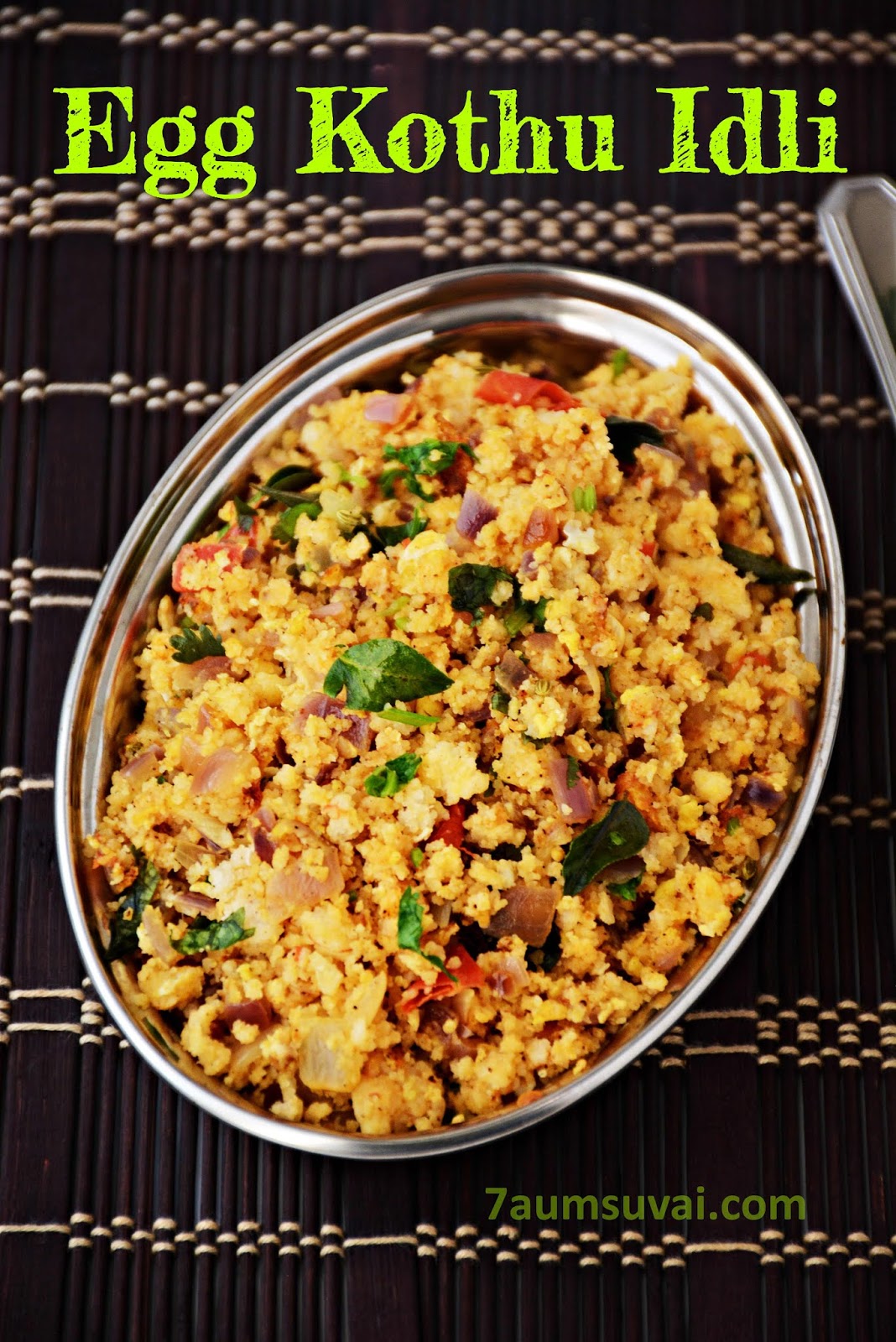 Madurai Style Egg Kothu Idli/ Madurai special Muttai Kothu Idli ...