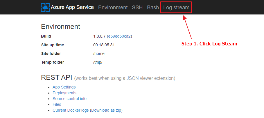 Azure App Service on Linux 如何開啟與檢視應用程式紀錄 (How to enable/view App ...