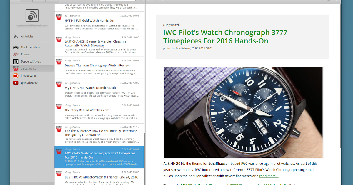 How to Read RSS on Ubuntu with FeedReader | iheartubuntu