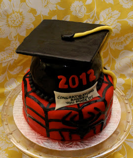 Love Dem Goodies: Spiderman Graduation Cake