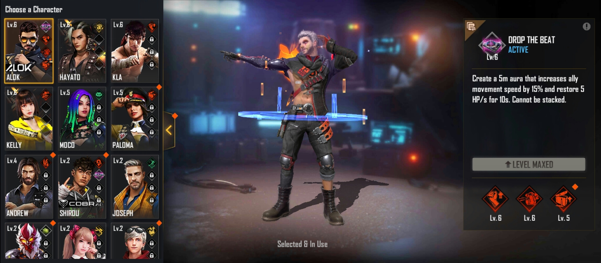 5 Best Free Fire Characters For The Clash Squad Mode