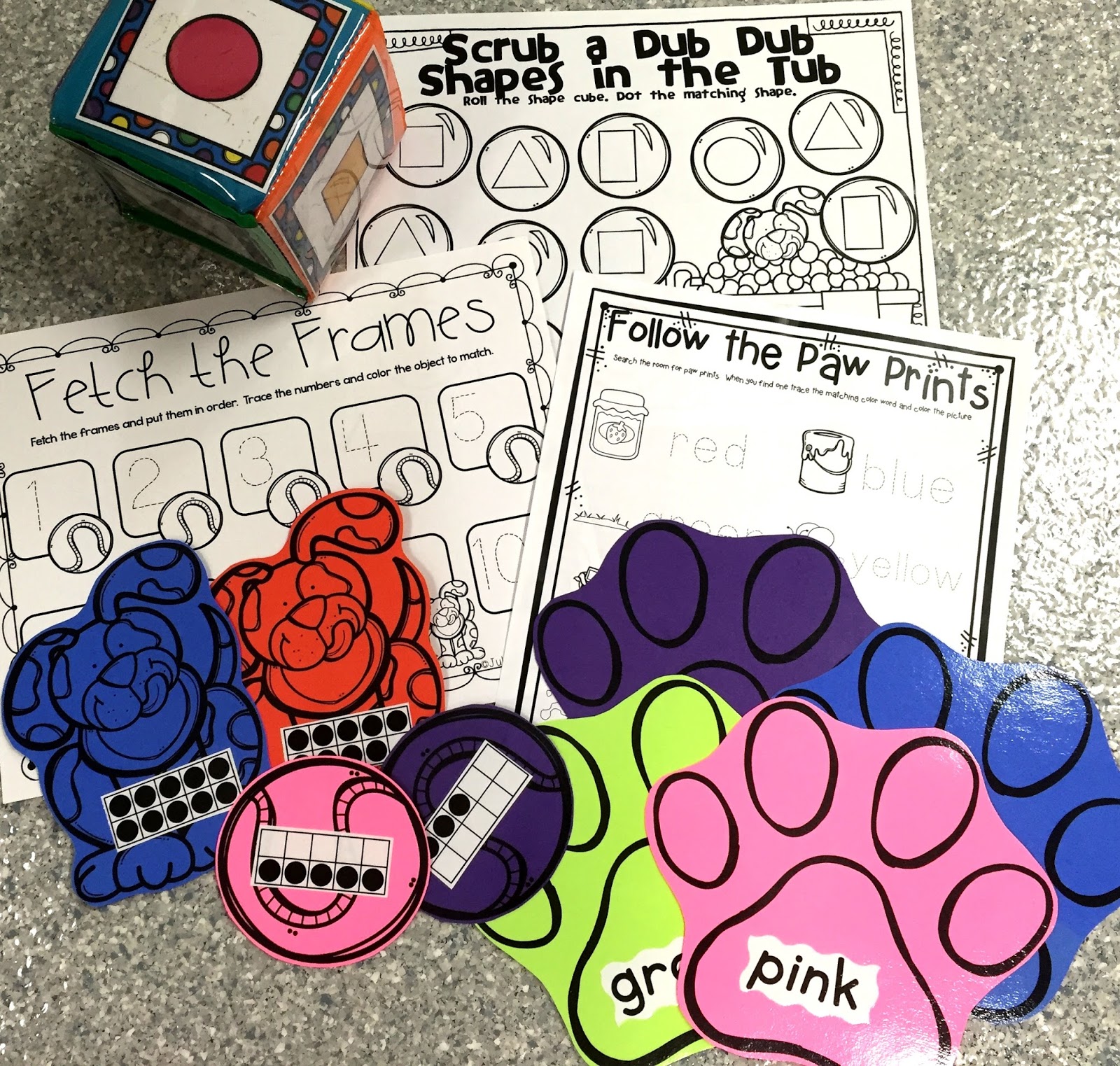 Kindergarten Rocks!: DOG GONE CUTE CENTERS & GIVEAWAY!