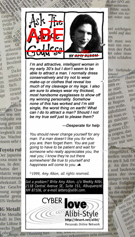 SuperWhizBang!: What if Men Wrote Advice Columns?