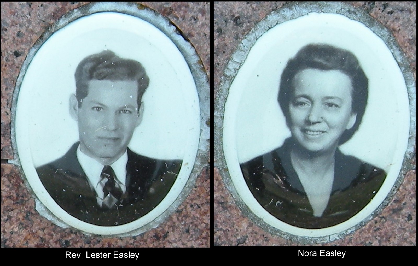 Escape to the Silent Cities: Ceramic Photos - Couples From Baxter Springs