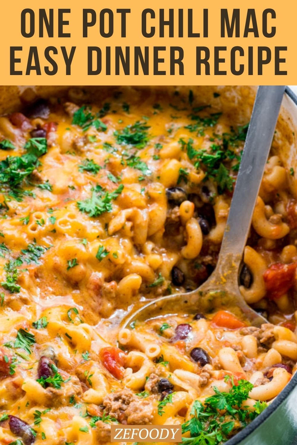 One Pot Chili Mac - Homemade Hamburger Helper Chili Macaroni - easy ...