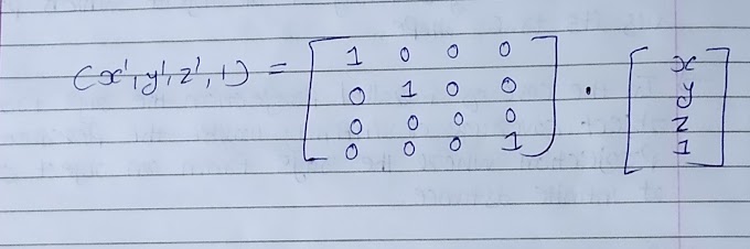 Write Down The Equation And Transformation Matrix For 3D Rotation About ...