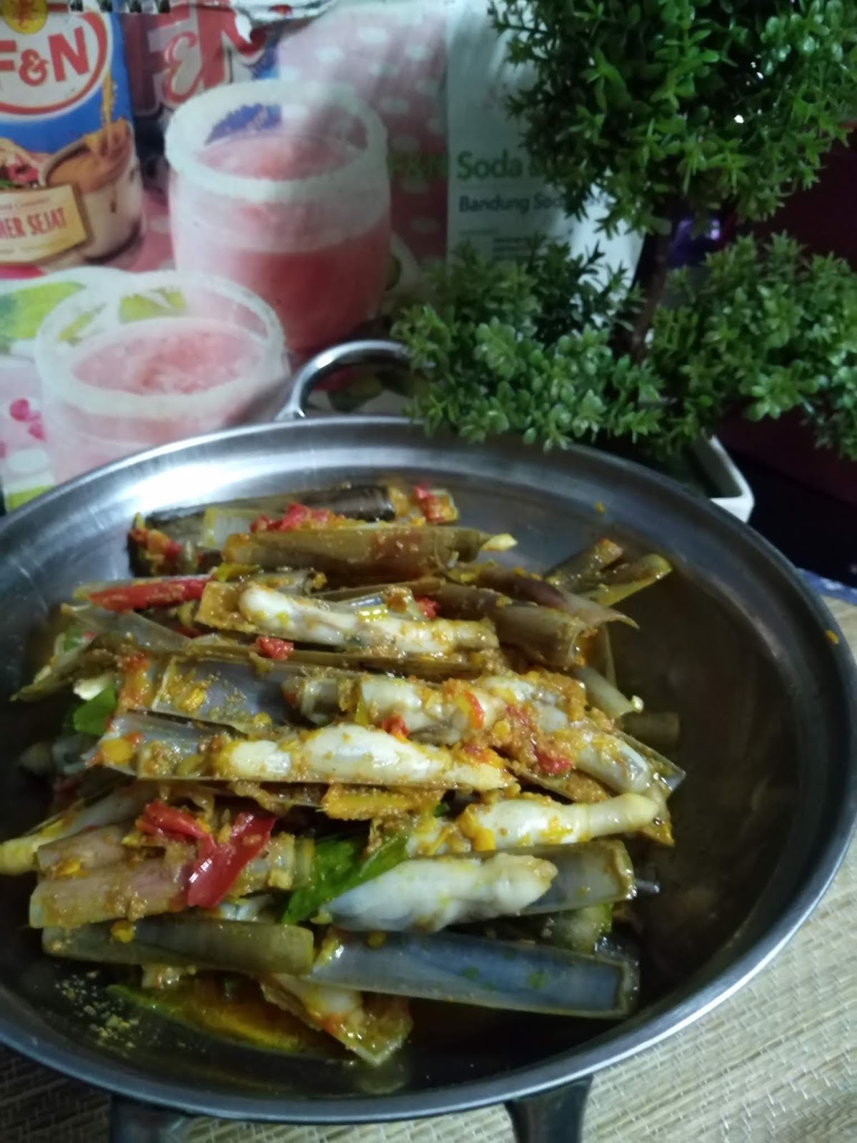 namakucella: PEPAHAT /BAMBOO LALA/SIPUT BULUH MASAK PEDAS
