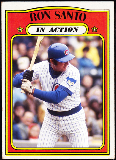 WHEN TOPPS HAD (BASE)BALLS!: GIMMIE A DO-OVER: 1972 "IN-ACTION" RON SANTO