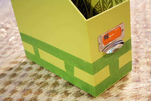 IHeart Organizing: IHeart: Painted Magazine Files!