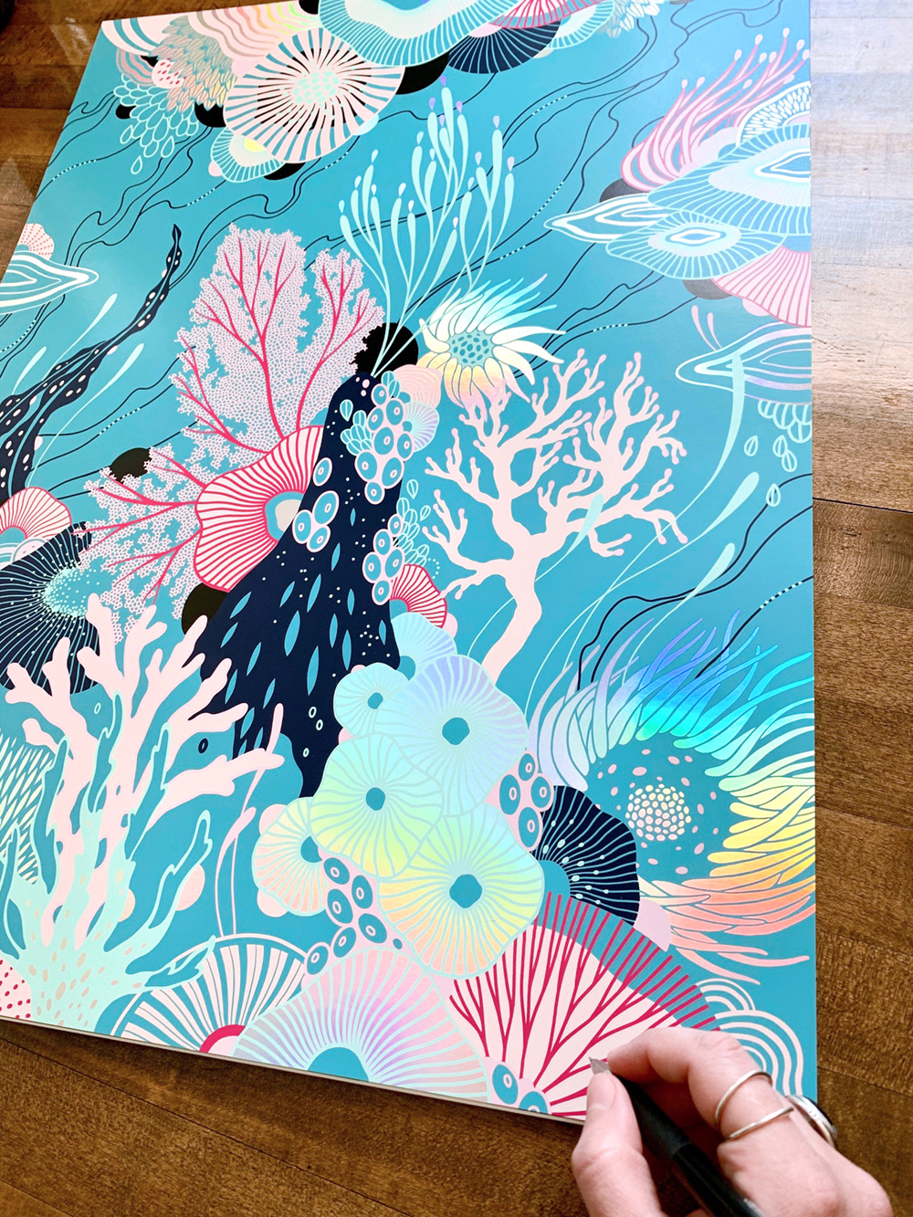 INSIDE THE ROCK POSTER FRAME BLOG: Yellena James x PangeaSeed ...