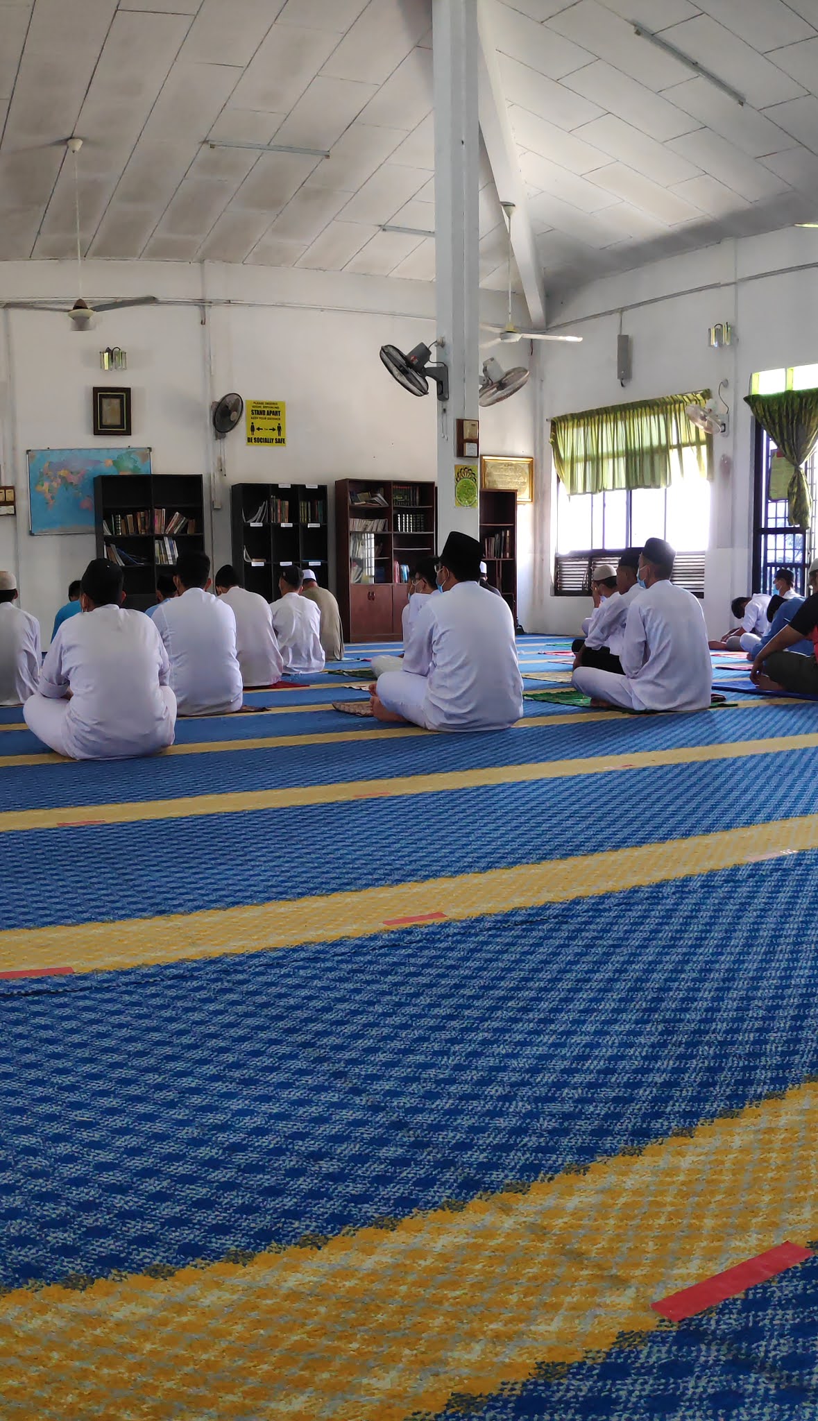 Pengisytiharan Solat Jumaat di Surau al-Ihsan, SM Sains Johor 14 Ogos 2020