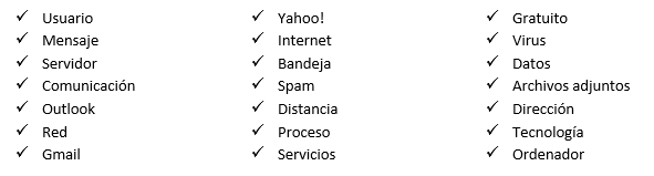 SOPORTE TÉCNICO A DISTANCIA...: ACTIVIDAD #4 CORREO ELECTRÓNICO.