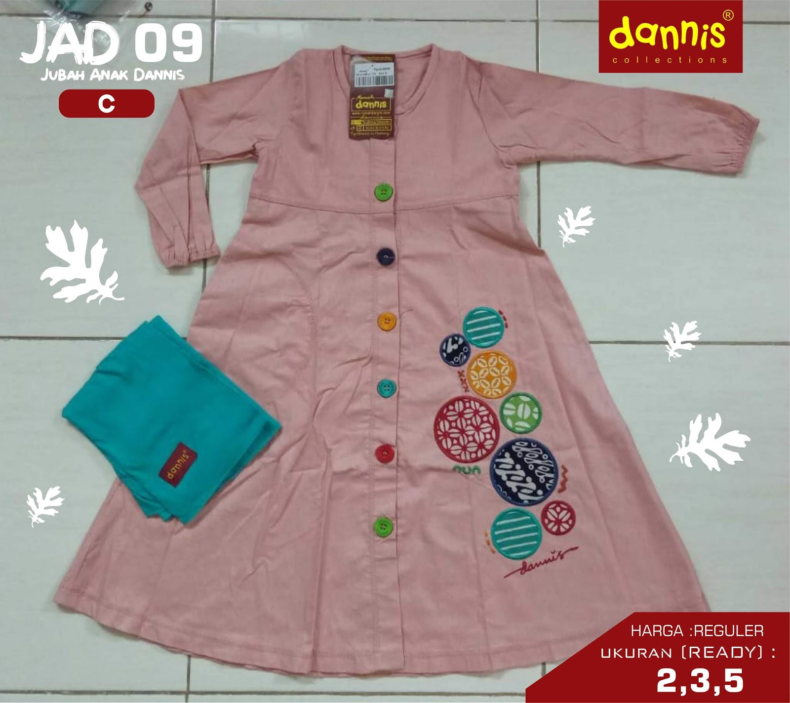 KOLEKSI TERBARU GAMIS ANAK DANNIS JAD 09